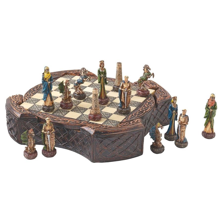 Design Toscano Legendary Celtic Warriors Chess Set and Board - Walmart.com