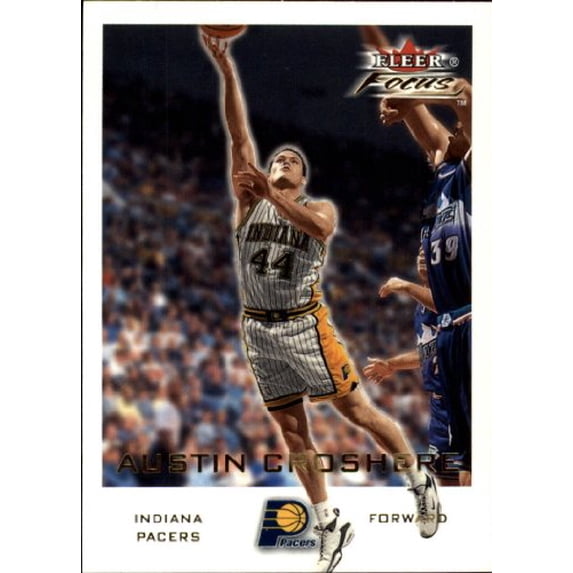 2000-01 Fleer Focus #166 Austin Croshere NBA Basketball Trading Card ...