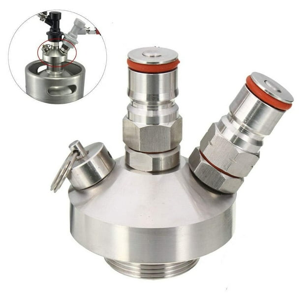 Mini Keg Beer Dispenser, Beer Stainless Steel Beer Growler Spear Tap ...
