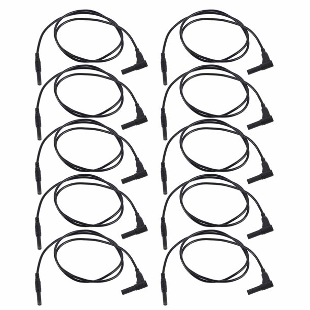 Straightto Turn Plug Test Leads,10 Set Banana Plug Banana Plug Test ...