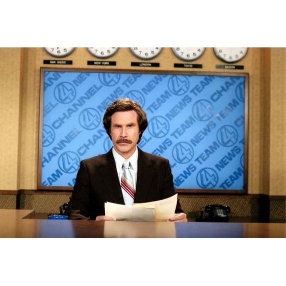 Anchorman Poster 16x24 Poster Medium Art Poster 16x24 Unframed, Age ...