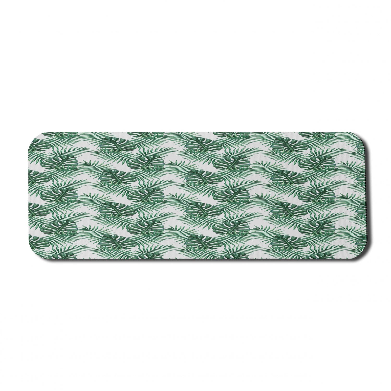 Leaf Computer Mouse Pad, Palm Mango Banana Tree Leaves in Tropical Wild ...