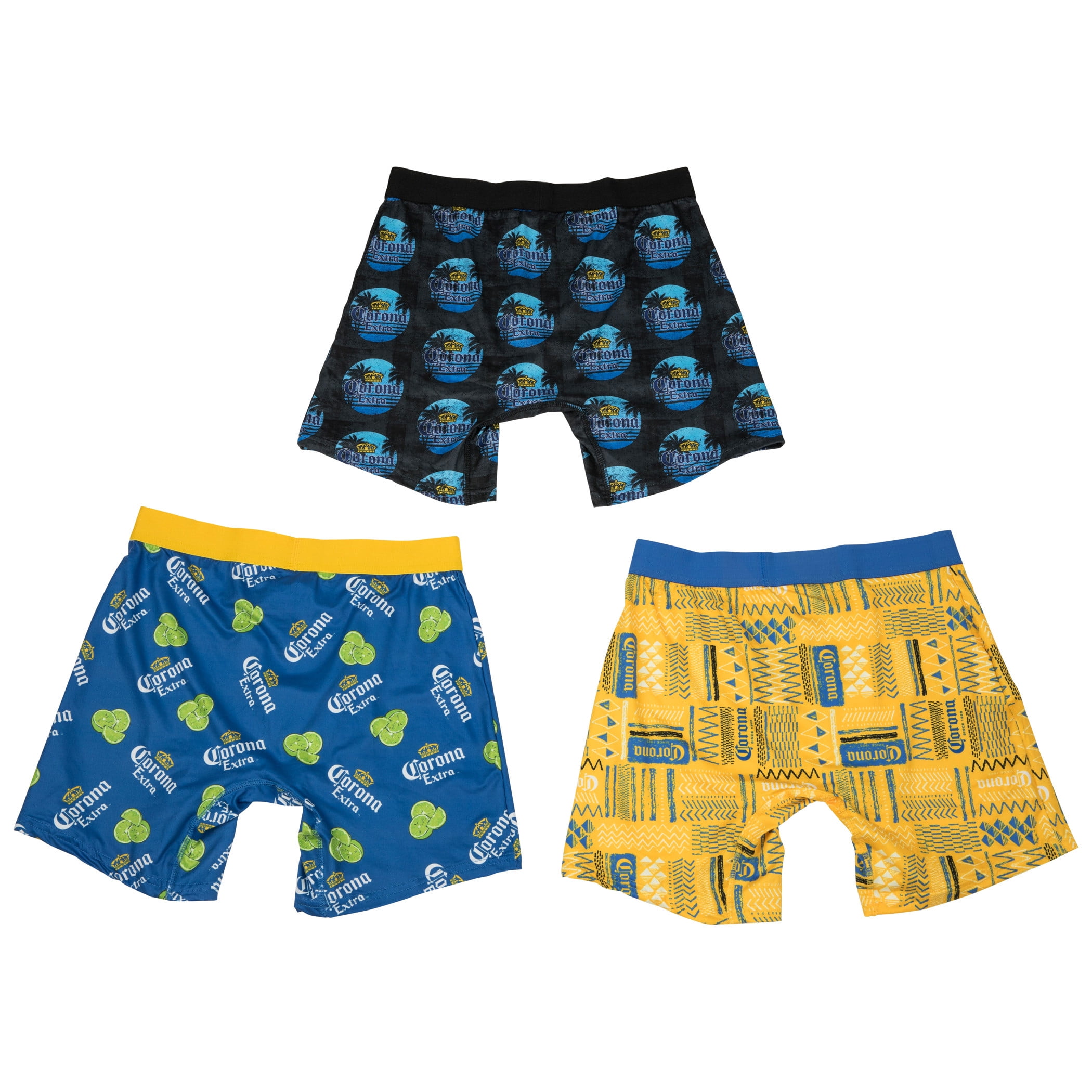 Corona Extra Tropics 3-Pack Boxer Brief Set-Small - Walmart.ca