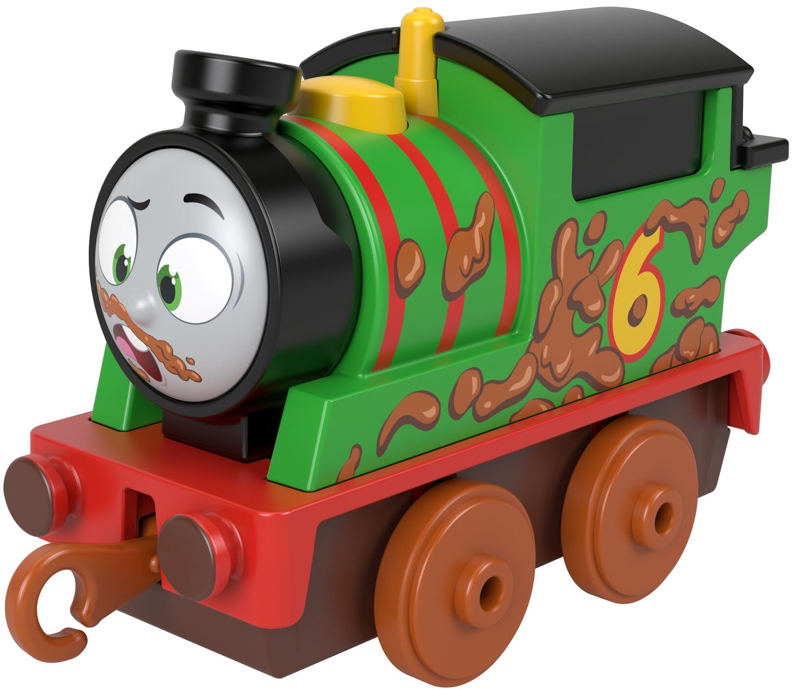 Thomas & Friends Mud Run Percy Push-Along Engine - Walmart.com