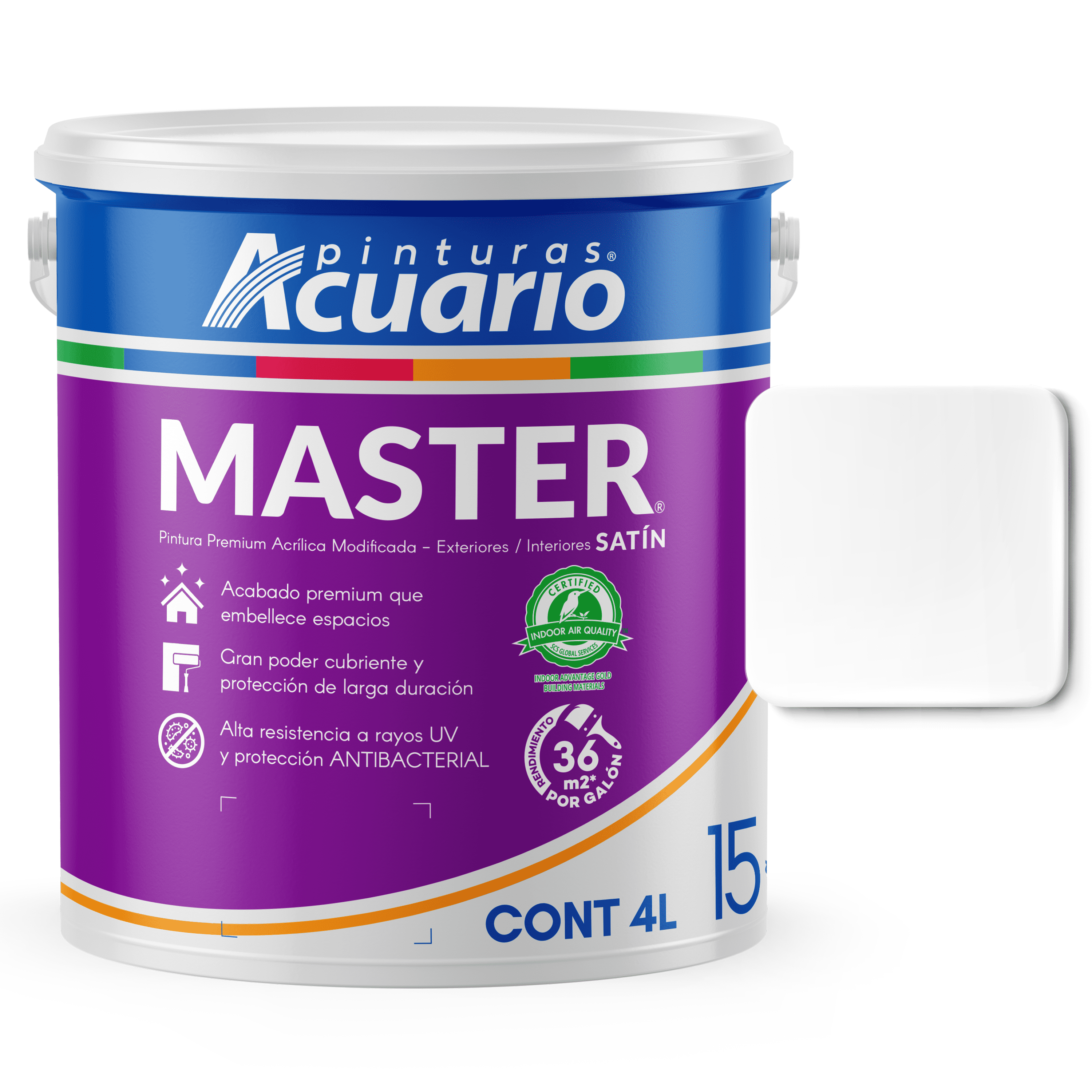 Pintura Premium Acrílica Modificada Exteriores Interiores Pinturas ...