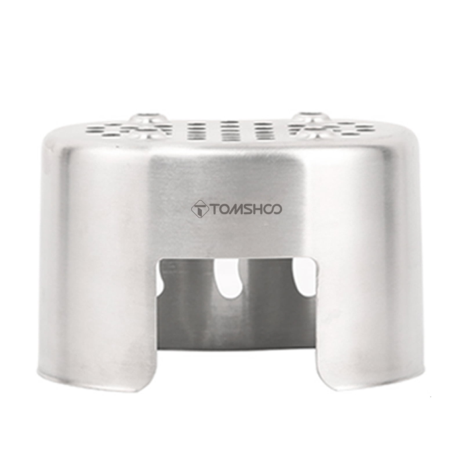 Click here for Tomshoo Canteen Cup Stand Stainless Steel Wood Bur... prices