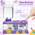 Austok Paint Brush Cleaner with Palette Press Button, 500ML Brush ...