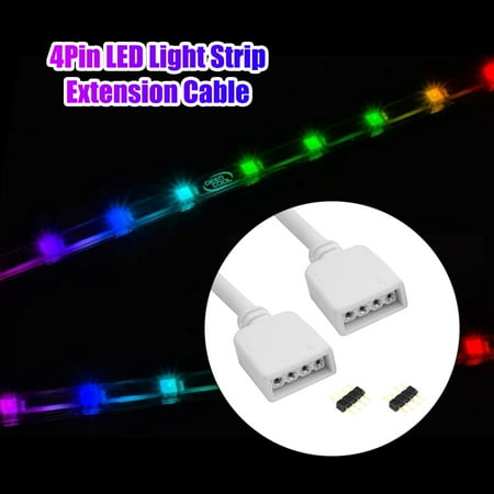 Coiry LED Light Strip Extender Wire RGB 4Pin/5Pin Lamp Bar Extension ...