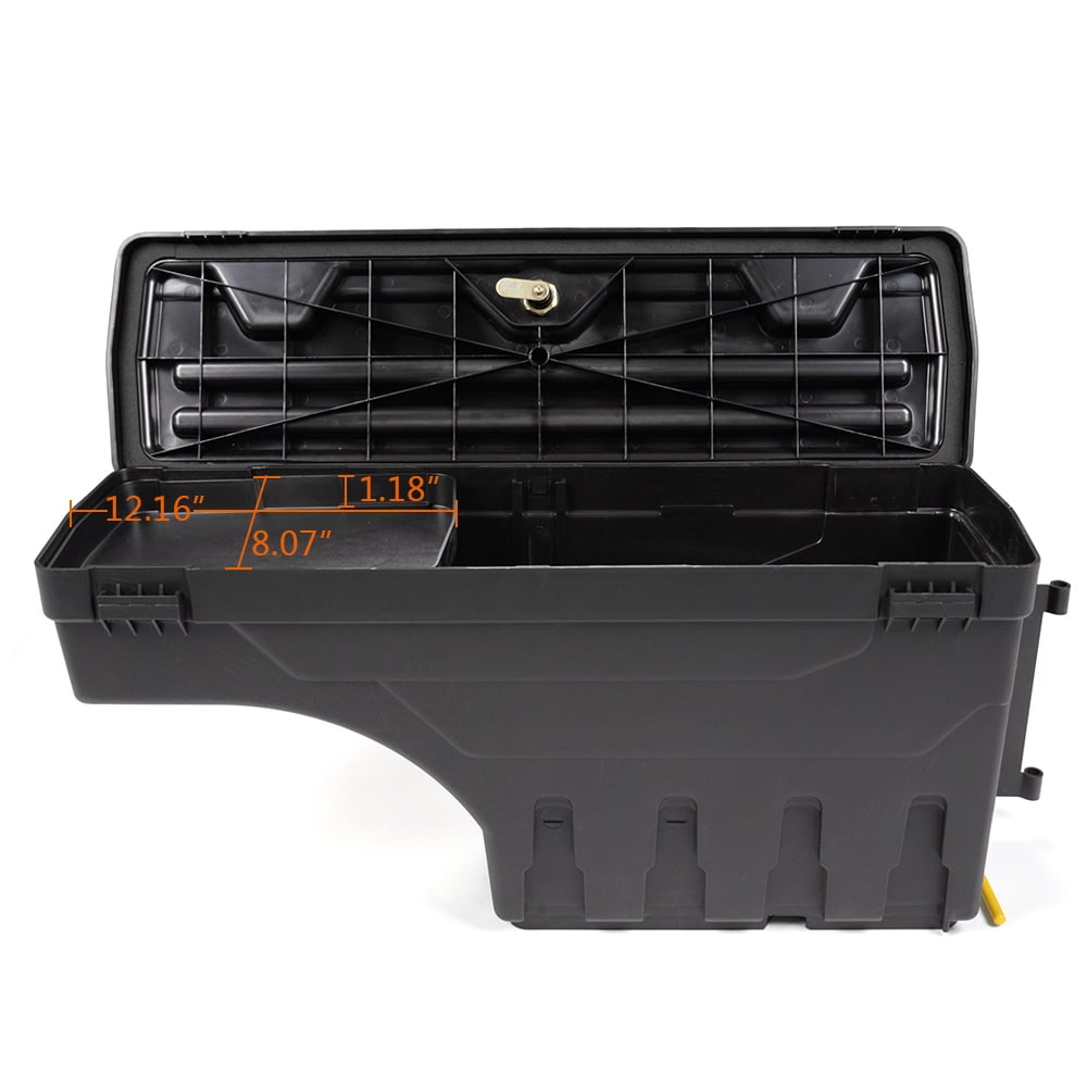 Swing-out Tool Box G-PLUS Lockable Swing-Out Storage Box For Chevy ...