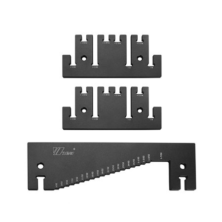 Homgeek Depth Gauge for Router and TableSaw Aluminum Alloy Height Gauge ...