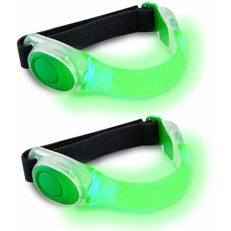 2 Piece Reflective, lightweight and high visibility adjustable led ...
