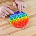 Giggle Zone Rainbow Waffle Block - Sensory Toy - Walmart.com