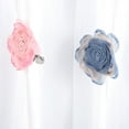 2 Pack Artificial Flower Curtain Clips Decorative Metal Fasteners ...