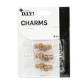Cousin DIY Clear Glass Mini Bottle Charms with Corks, 6 Piece, Jewelry ...
