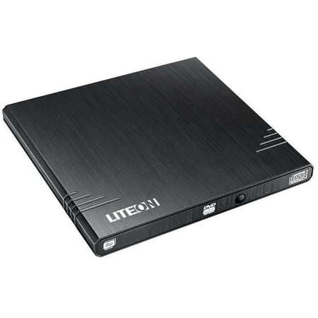 LITE-ON - 8x Ultra Slim External DVD Writer with Link2TV Connectivity ...