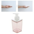 420ml Liquid Hand Soap Container Portable Clear Refillable Pump Bottle ...