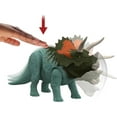 Jurassic World Dominion Triceratops Dinosaur Action Figure with Sound ...