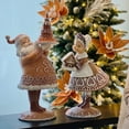 Christmas Ornaments Resin Santa Claus With Gingerbread House Create christmas-ornaments-resin-santa-claus-with-gingerbread-house-create