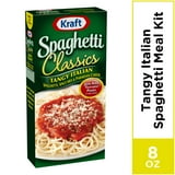 Kraft Tangy Italian Spaghetti Classics, Dinner Kit with Spices, Herbs ...