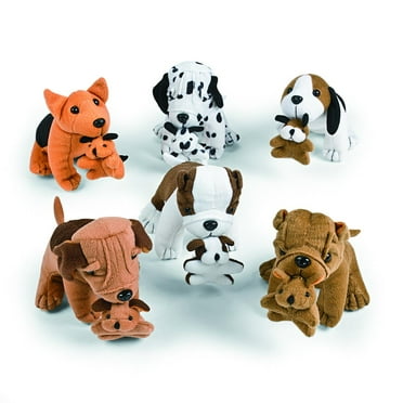 Mini Plush Dogs - Party Favors - 12 Pieces - Walmart.com