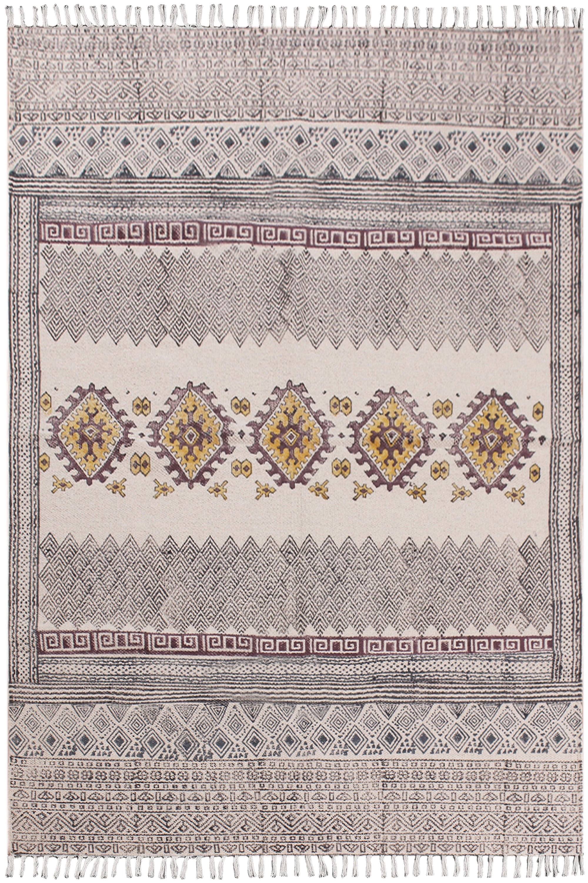 Casavani Geometric Custom Size Rectangle Rug,Beige 2x3 ft - Walmart.com