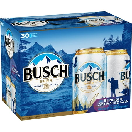Busch® Beer, 30 Pack 12 fl. oz. Cans - Walmart.com