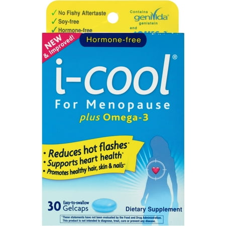 i-cool for Menopause Relief, Supplement for Hot Flashes, 30 ct ...