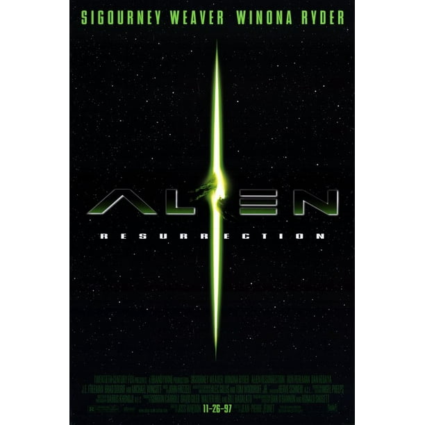 Alien Resurrection - movie POSTER (Style A) (11" x 17") (1997 ...