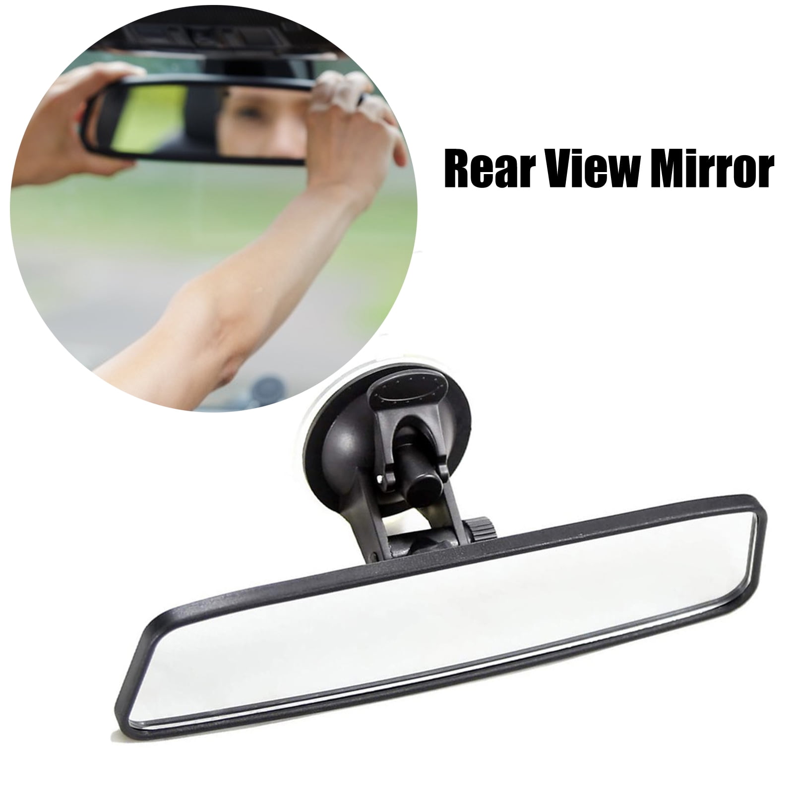 BetterZ Rear View Mirror Strong Suction High Clarity Universal Learner ...