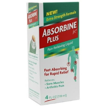 Absorbine Jr. Plus - 3 Pack Extra Strength Topical Pain Relief Medicine ...