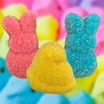 Easter Peeps Chewy Soft Bunny Shaped Gummies, Marshmallow Flavored ...