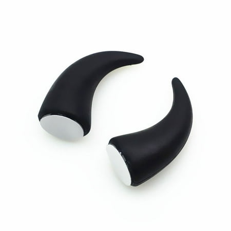 Qiyun 1 Pair Motorcycle Helmet Devil Horn Decorative Stickers Retro ...