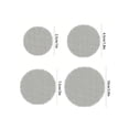 50pcs Black Flower Pot Drainage Mesh Pads Round Soil Retention Screens ...