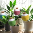 4PCS Plant Watering Globes, Large Terracotta Automatic Watering Stake ...
