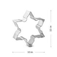 Snowflake Ninja Star Cookie Cutter 3.5 in B1896 - Foose Cookie Cutters ...