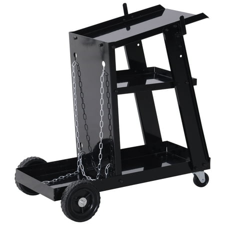 3 Tier Welding Cart Safety Chain Black | Walmart Canada