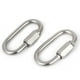 M5 Stainless Steel Quick Oval Screwlock Link Lock Hook Carabiner 2pcs ...