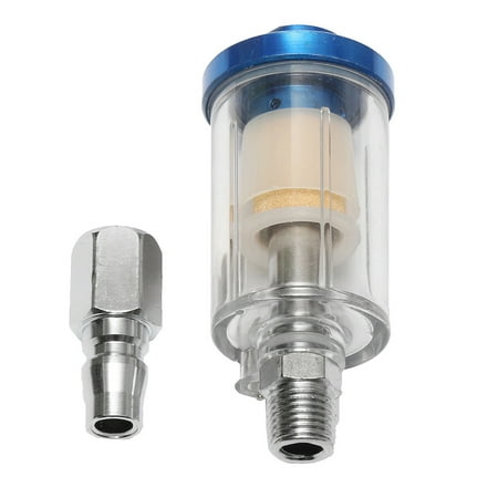 1/4'' In-line Air Oil Water Separator Filter Kit for Compressor Spray ...
