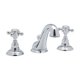 Rohl Italian Bath Viaggio Widespread Lavatory Faucet In Polished Chrome ...