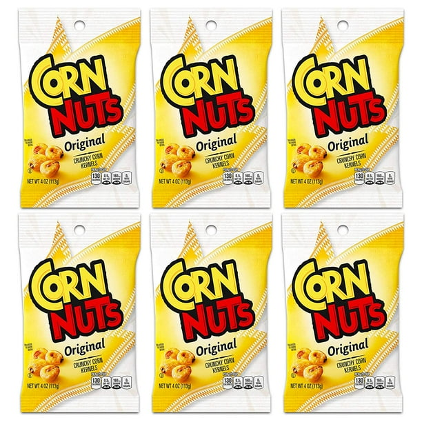 Corn Nuts 4 Ounce, Original Flavor (Pack of 6) - Walmart.com - Walmart.com