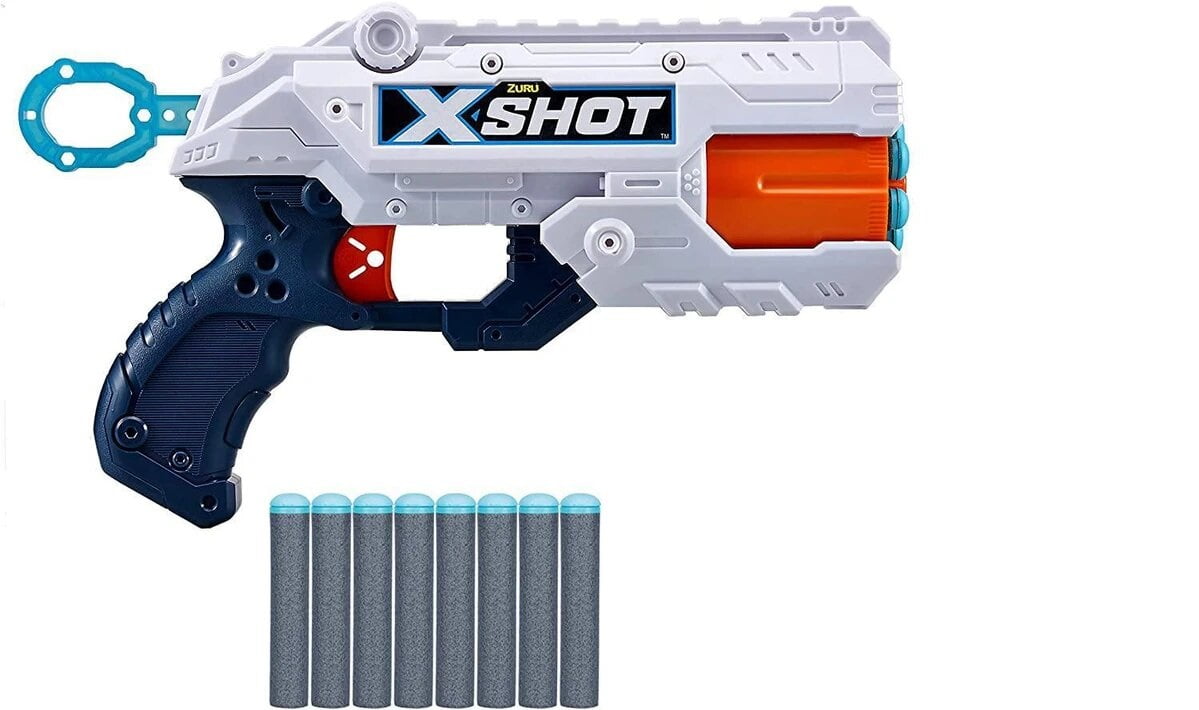 X-Shot Excel Double Reflex 6 Foam High-Perfromance Auto-Rotating ...