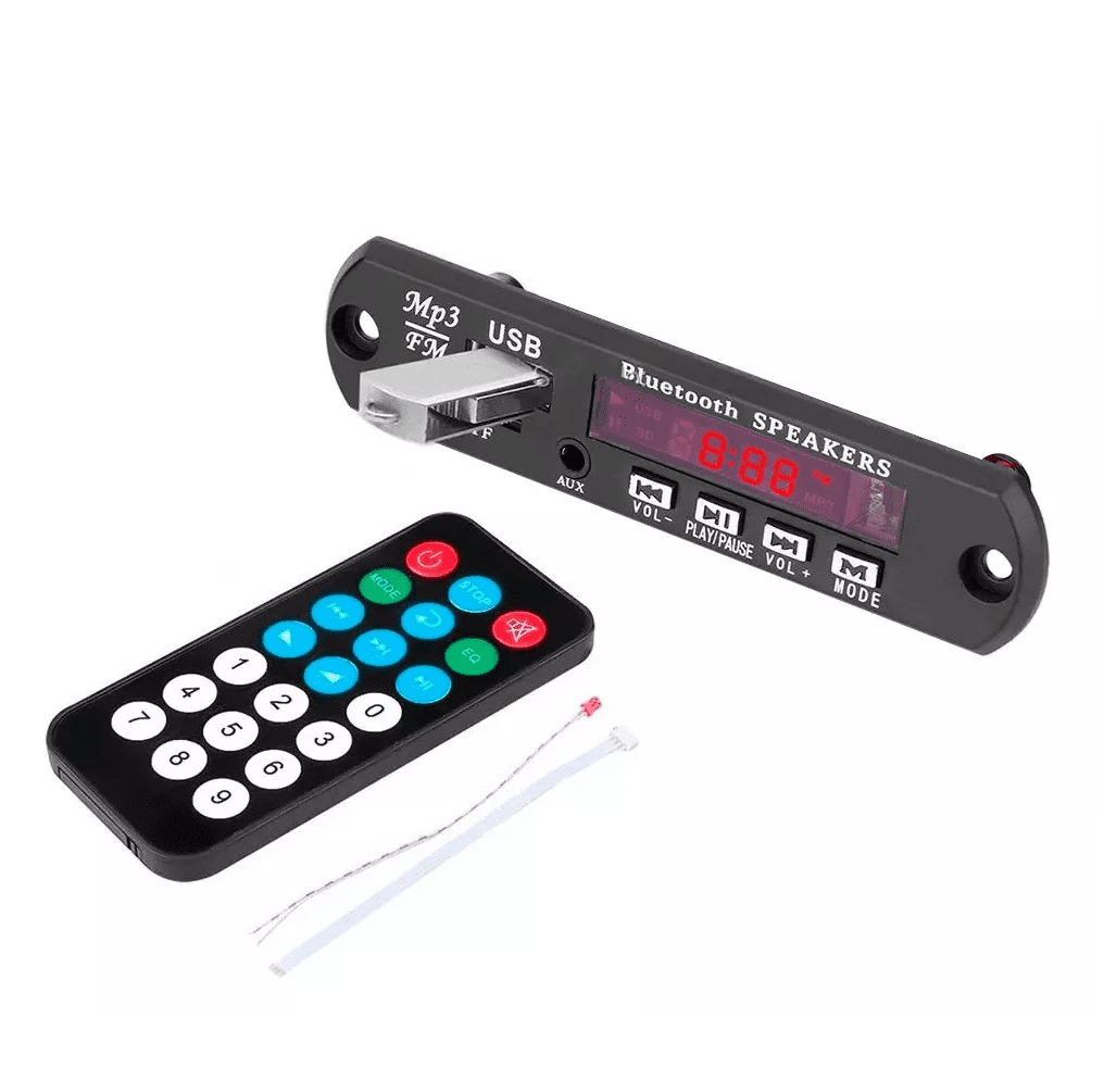 Modulo Reproductor Mp3 Bluetooth Audio Usb Sd Fm Auxiliar | Walmart en ...