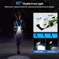 MoKo LED Reflective Vest - High Visibility Safety Gear for Night ...