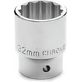 Chrome Socket, 3/4 Drive, 32mm, 12 Point, Shallow - Walmart.com