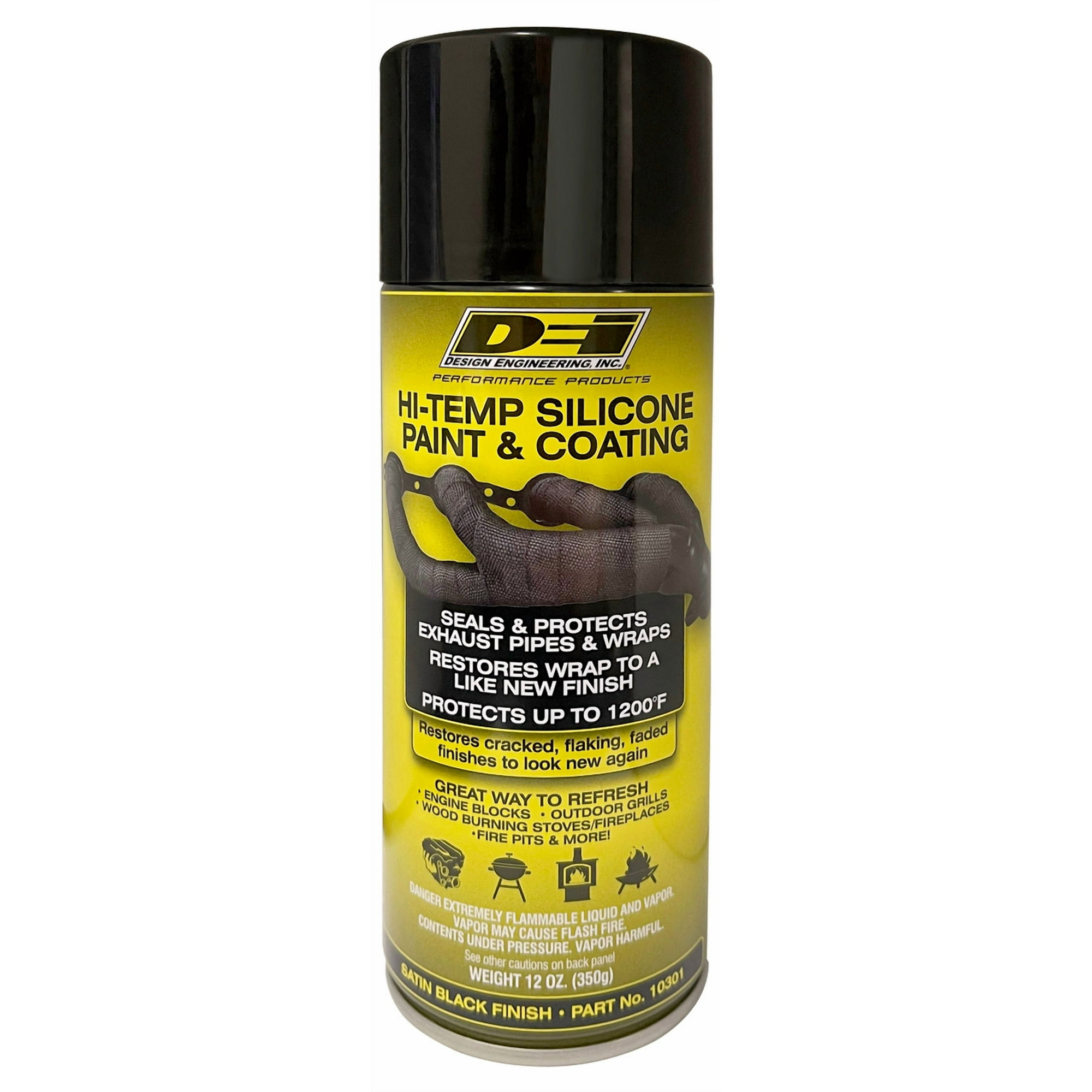 Design Engineering 10301 Hi Temp Silicone Coating Spray 12 Oz