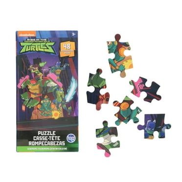 Teenage Mutant Ninja Turtles Color Your Own Puzzle w/ Crayons - Walmart.com