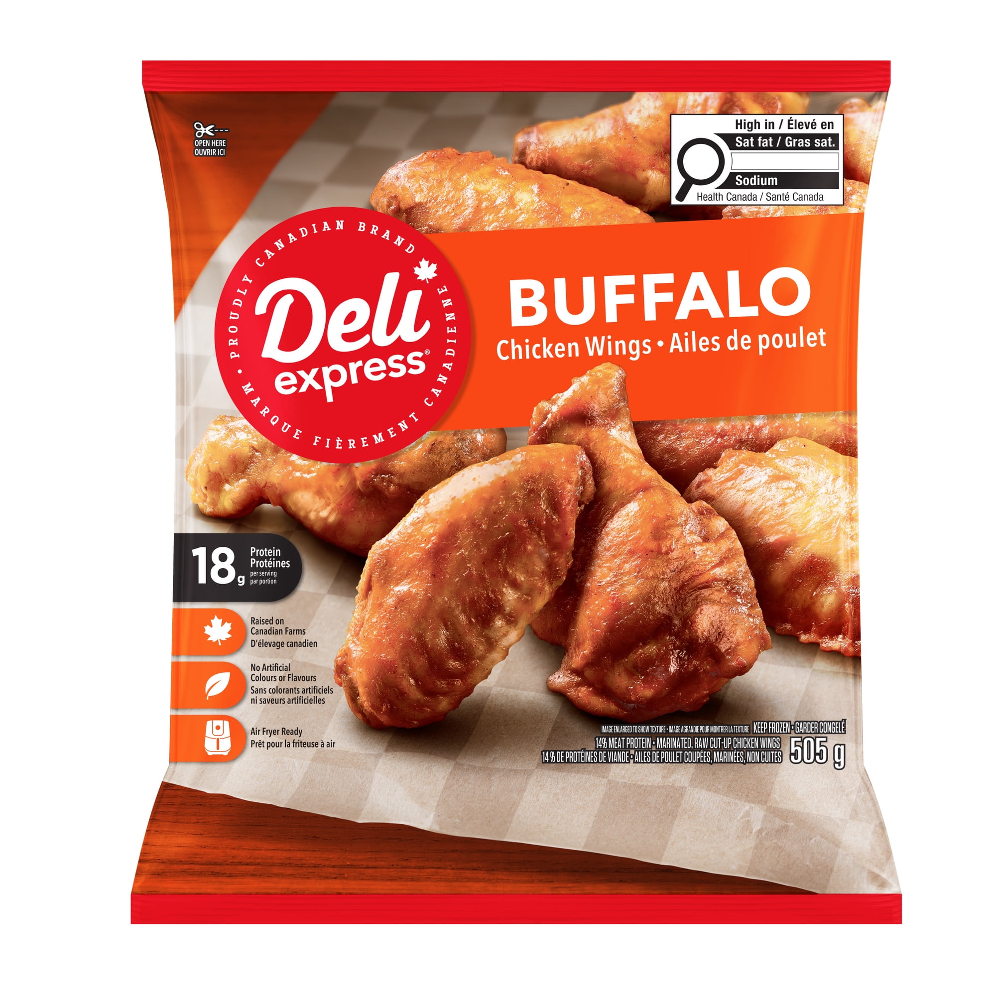Click here for Deli Express Buffalo Chicken Wings 505gr prices