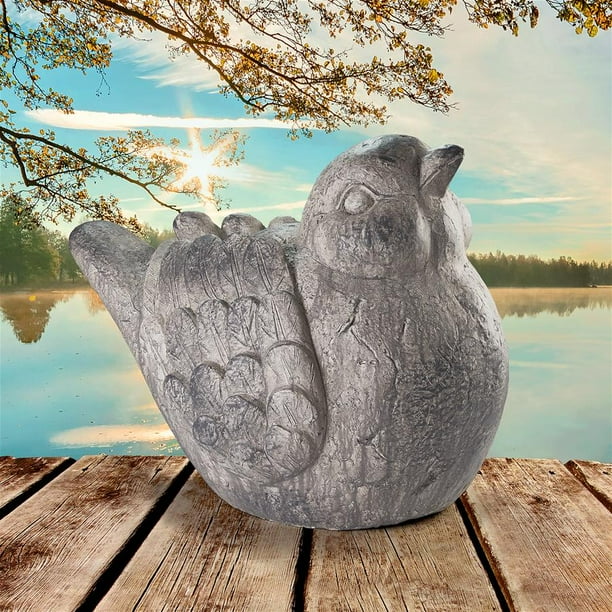 Design Toscano Fine Feathered Friend Chubby Bird Statue - Walmart.com
