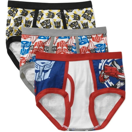 Transformers Boys' Underwear, 3 Pack - Walmart.com