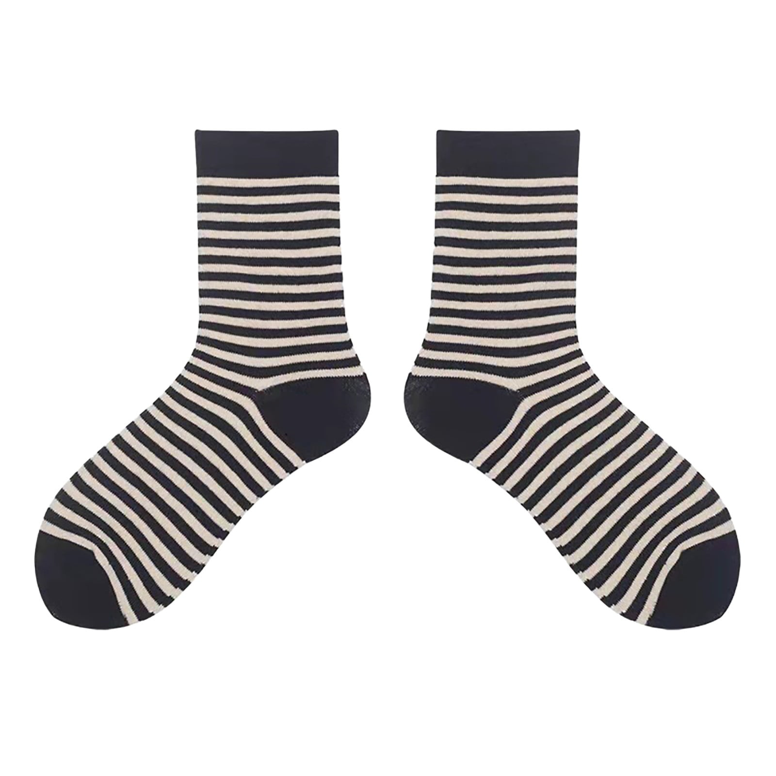 Click here for Clearance!uooqdmx Crew Socks For Women  Striped So... prices